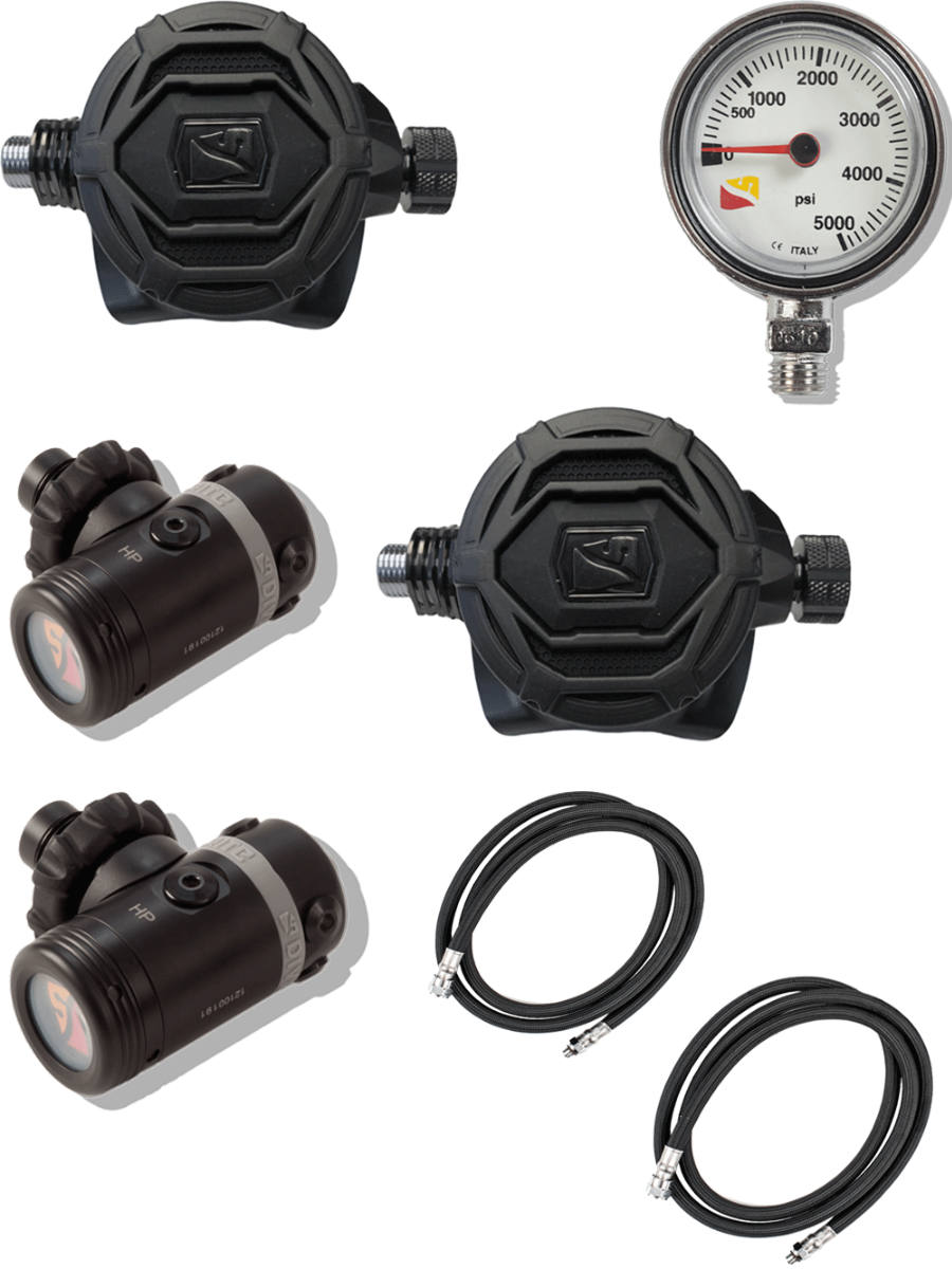 Dive Rite XT4 Doubles Regulator Package – Scubadelphia DiveSeekers.com